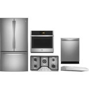 GE Profile 23.1 Cu. Ft. Counter-Depth Fingerprint Resistant French-Door ...