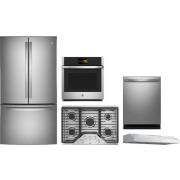 GE Profile 23.1 Cu. Ft. Counter-Depth Fingerprint Resistant French-Door ...