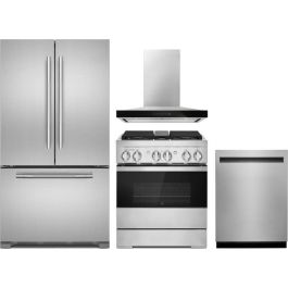 Jenn-Air 4 Piece Appliance Package with JFFCF72DKL Refrigerator ...