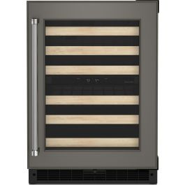 KitchenAid KUWR214KPA 24" Panel-Ready Undercounter Wine Cellar w/Wood ...