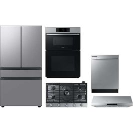 Samsung 5 Piece Appliance Package with RF23BB8200QL Refrigerator ...