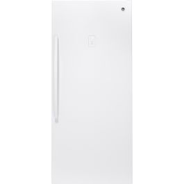 GE 21.3 Cu. Ft. Frost-Free Garage Ready Upright Freezer - White ...