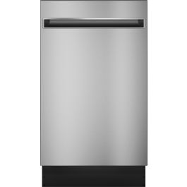 QDT125SSLSS | GE 18" Dishwasher, 47 dB Energy Star - Stainless Steel