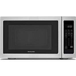 KitchenAid KCMS1655BSS 1.6 cu. ft. Countertop Microwave Oven with 1200 ...