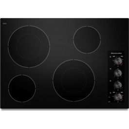 KitchenAid KECC602BBL 30" Smoothtop Electric Cooktop with 4 Radiant ...