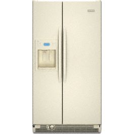 KitchenAid KSRS25FTBT 25.5 Cu. Ft. Side by Side Refrigerator with Non ...