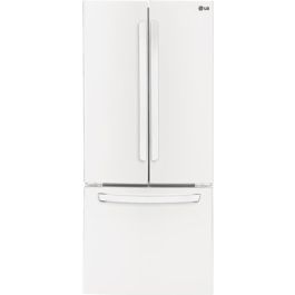 LFC22770SW | LG 30" 21.6 cu. ft. French Door Refrigerator - White