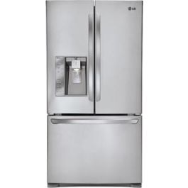 LG LFXC24726S 36 inch 24 cu. ft. Counter Depth French Door Refrigerator ...