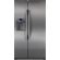 Samsung RSG257AARS 24.1 cu. ft. Counter-Depth Side by Side Refrigerator ...