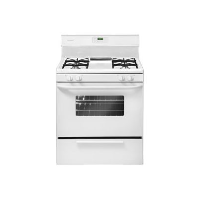 Frigidaire FFGF3011LW 30" Freestanding Gas Range with 4 Open Burners ...