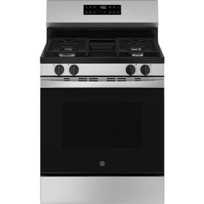 GE 30 Inch Free-Standing Gas Range - Stainless Steel (GGF400PVSS)