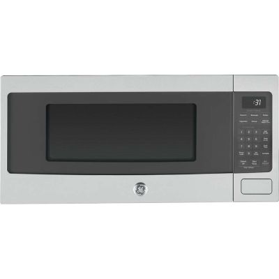 GE Profile 1.1 Cu. Ft. Countertop Microwave Oven - Stainless Steel ...
