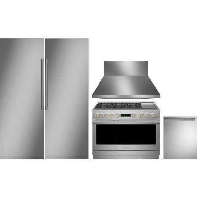 Monogram 5 Piece Appliance Package with ZIR301NPNII Refrigerator ...
