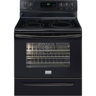 Frigidaire FGEF3032KB 30" Freestanding Smoothtop Electric Range with 5 ...
