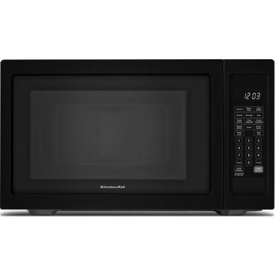 KitchenAid KCMS1655BBL 1.6 cu. ft. Countertop Microwave Oven with 1200 ...