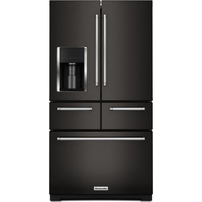 KitchenAid KRMF706EBS 25.8 cu. ft. 36" Multi-Door Freestanding ...