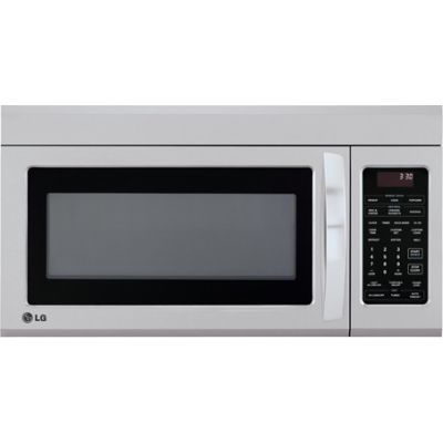 LG LMV1831ST 1000 W 300 CFM Over-the-Range Microwave w/ 1.8 cu. ft ...