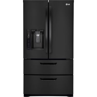 LG LMX25986SB 24.7 cu. ft. 4-Door French Door Refrigerator with Slide ...
