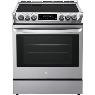 LSE4611ST | LG 30" 6.3 cu. ft. Slide In Electric Range, Self Clean ...