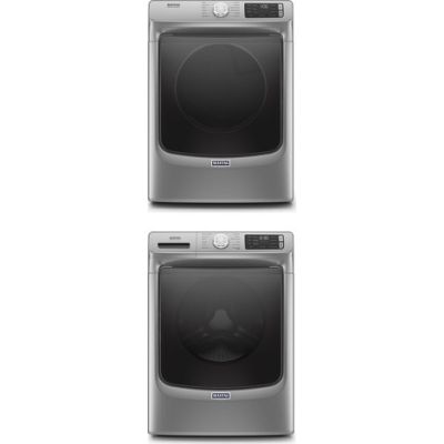 Maytag MHW6630HC Front Load Washer & MGD6630HC Dryer w/Stacking Kit