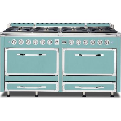 VIKING TUSCANY 66" DF RANGE 8 BURNER BYWATER BLUE
