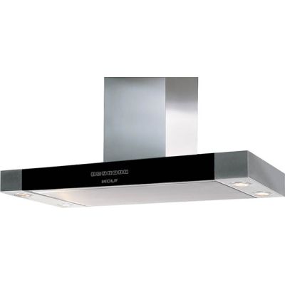 Wolf CTEIH42I 42" Island Chimney Range Hood w/500 CFM Internal Blower