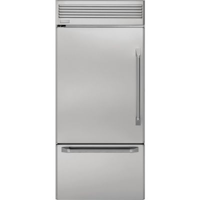 Monogram ZICP360NHLH 36" Professional Built-In Bottom-Freezer ...